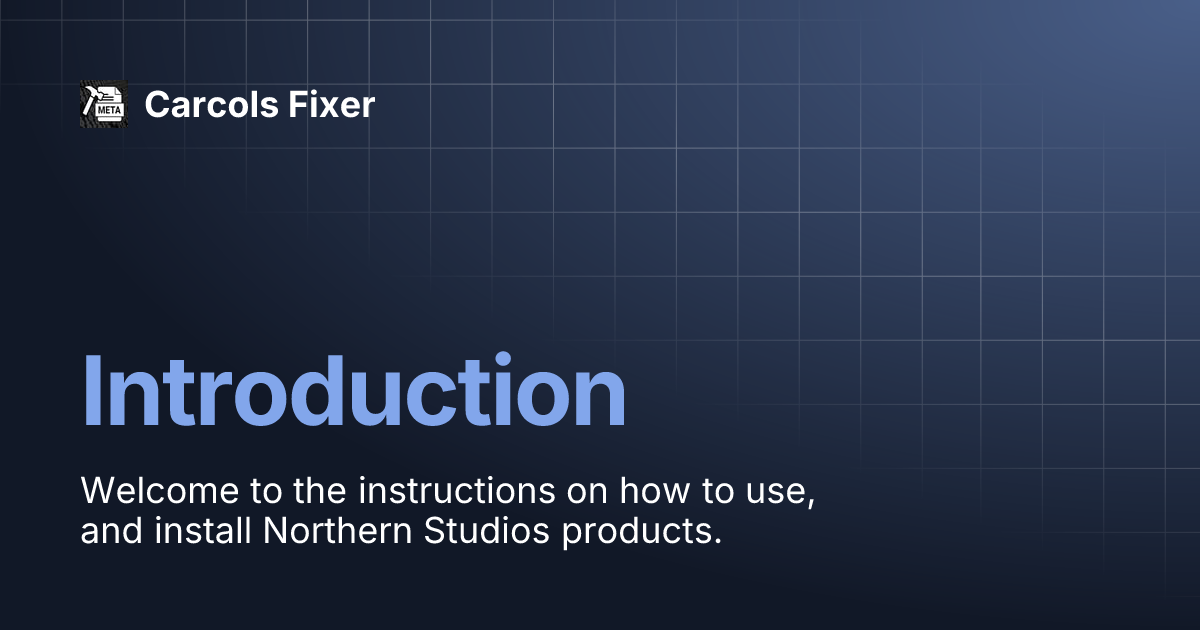 Introduction | Northern Studios